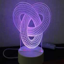 3D Stand with LED Light in Kuwait | 3d LED Light Stand