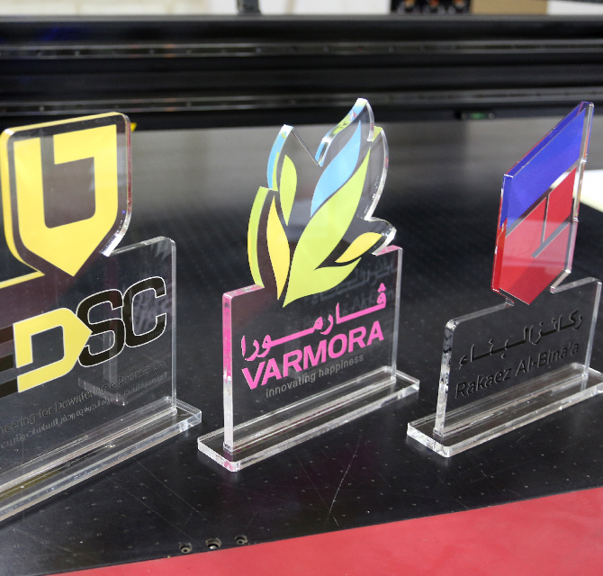 Acrylic Assorted Shields