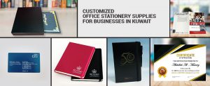 Customized office stationery supplies for businesses in Kuwait